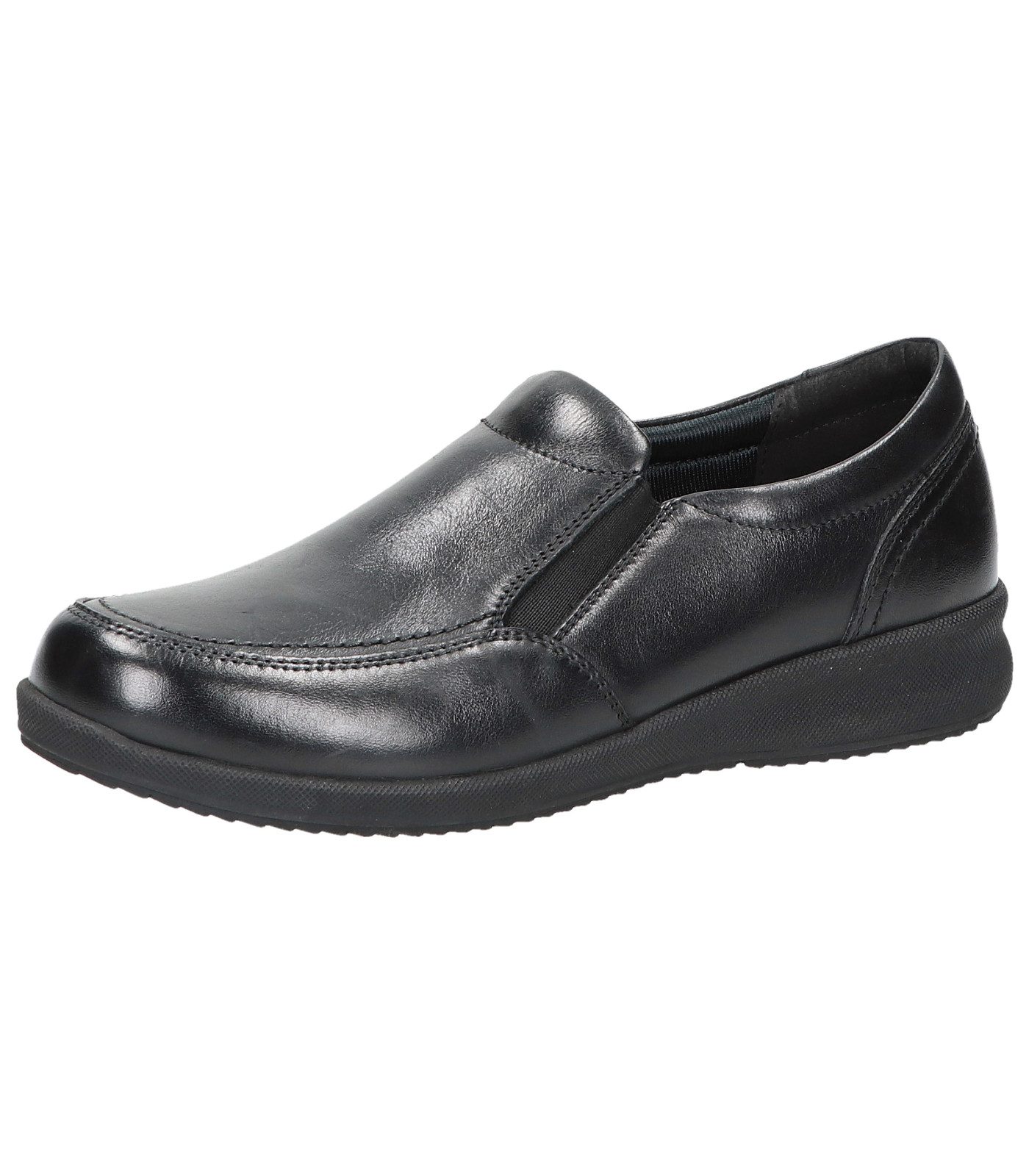 Bama Slipper Leder Slipper, Absatzhöhe: 3 cm
