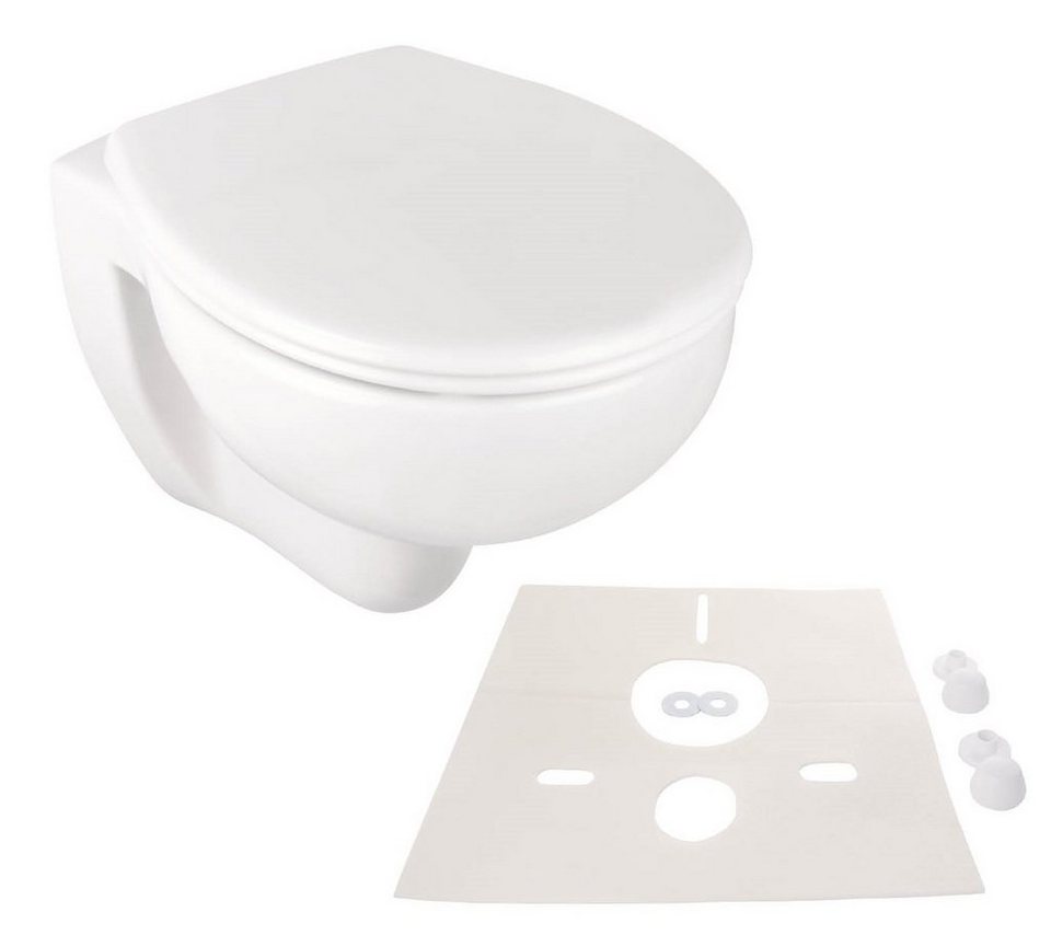 Calmwaters Tiefspül Wc Wandhängend Abgang Waagerecht Wand Wc