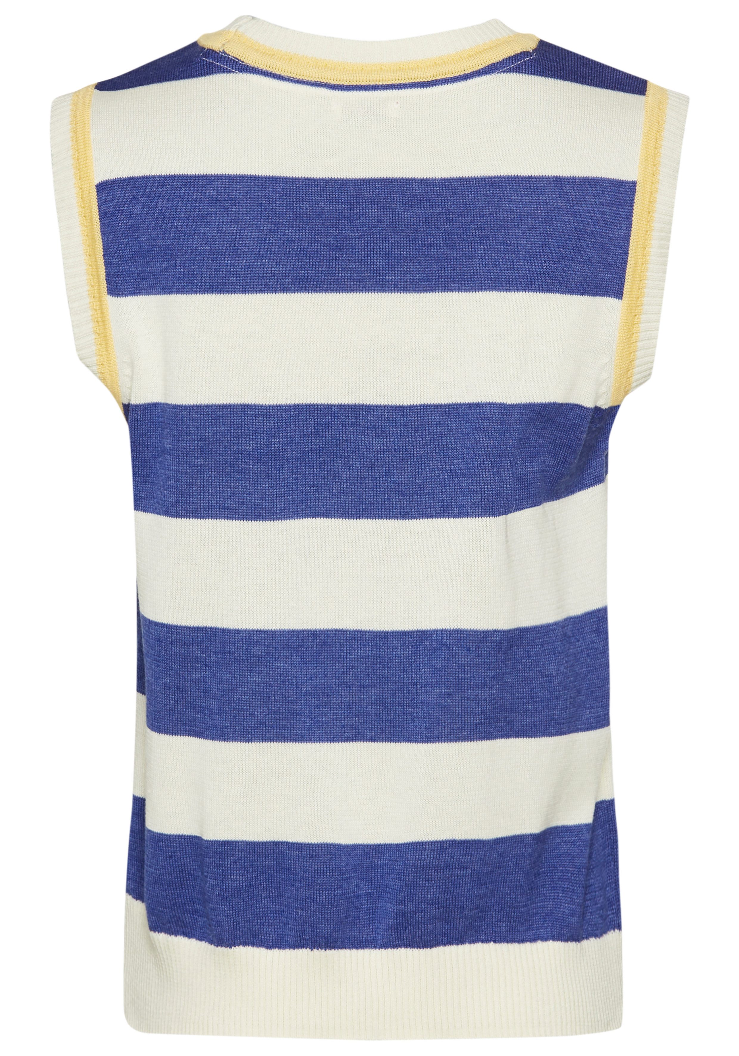 KangaROOS Pullunder mit Blockstreifen und Knopfleiste