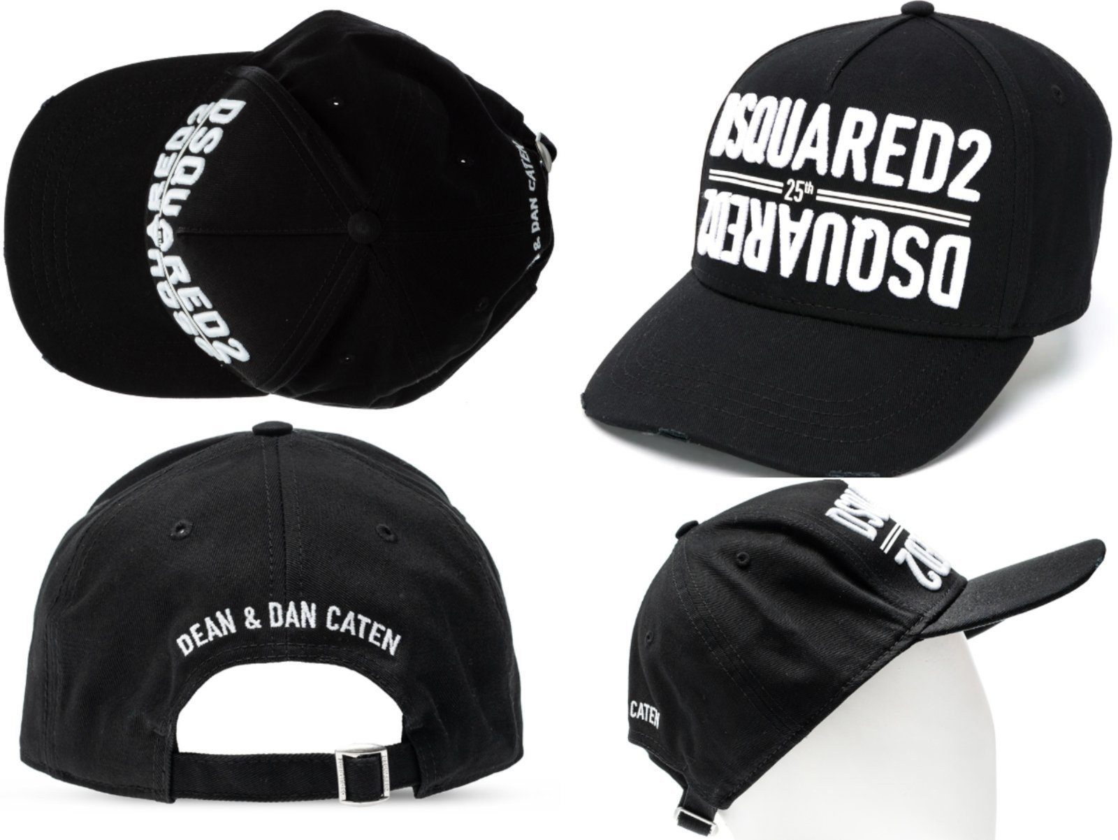 Dsquared2 Baseball Cap DS-BCM0340-05C00001-2124-Nero