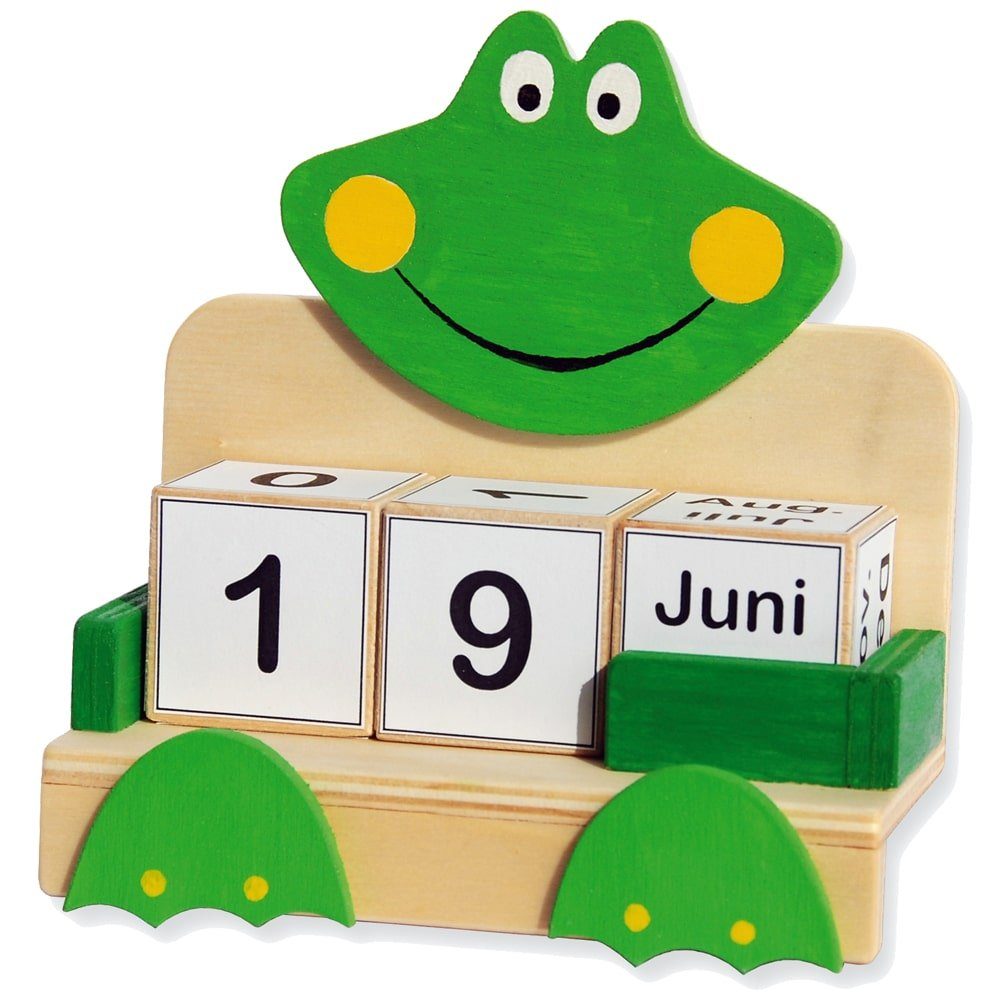 Matches21 Home And Hobby Holzbaukasten Ewiger Kalender Würfel Kinder