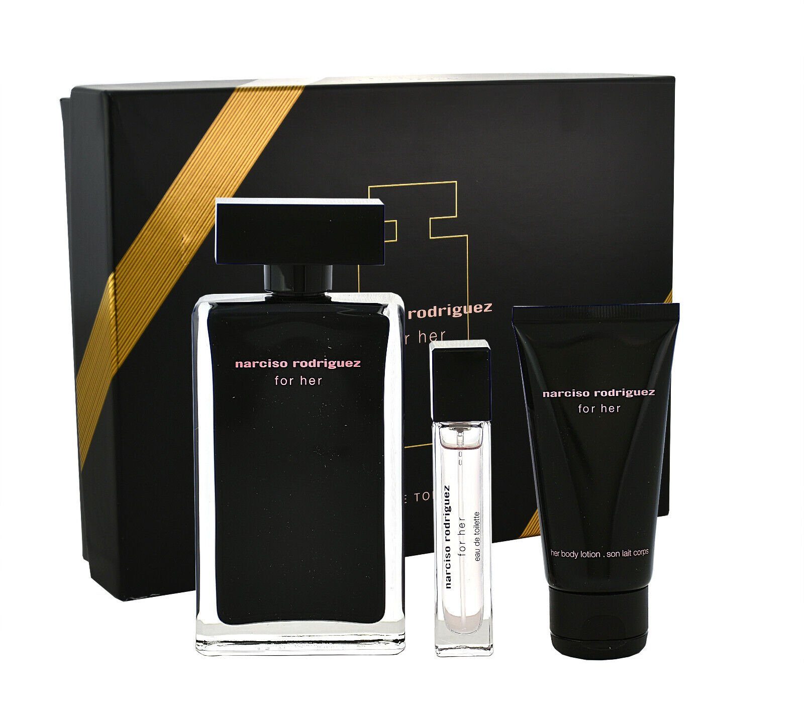 Narcisco Rodriguez Duft-Set Narciso Rodriguez For Her EDT 100ml + 10ml ...