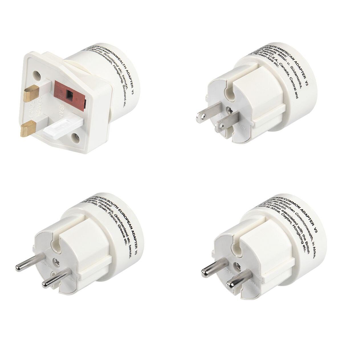 Hama »Universal II« Stromadapter, Reisestecker-Set