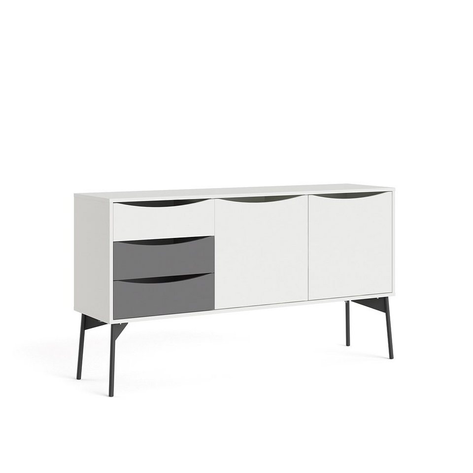 Ebuy24 Sideboard Fur Sideboard Mit 2 Türen Und 3 Schubladen Matt W