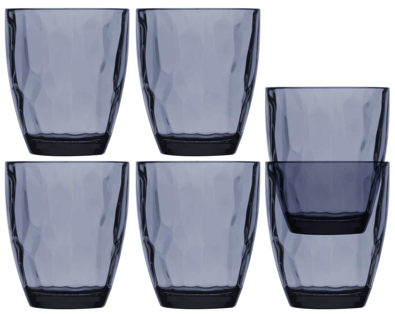 Marine Business Longdrinkglas Wasserglas Set 6 Stück Ms Kunststoff