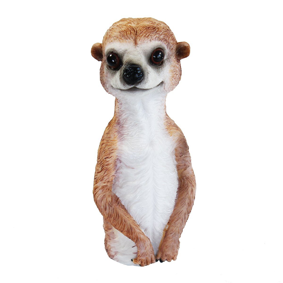 Colourliving Tierfigur Erdmännchen Figur Neugierig Guckend Erdmännchen