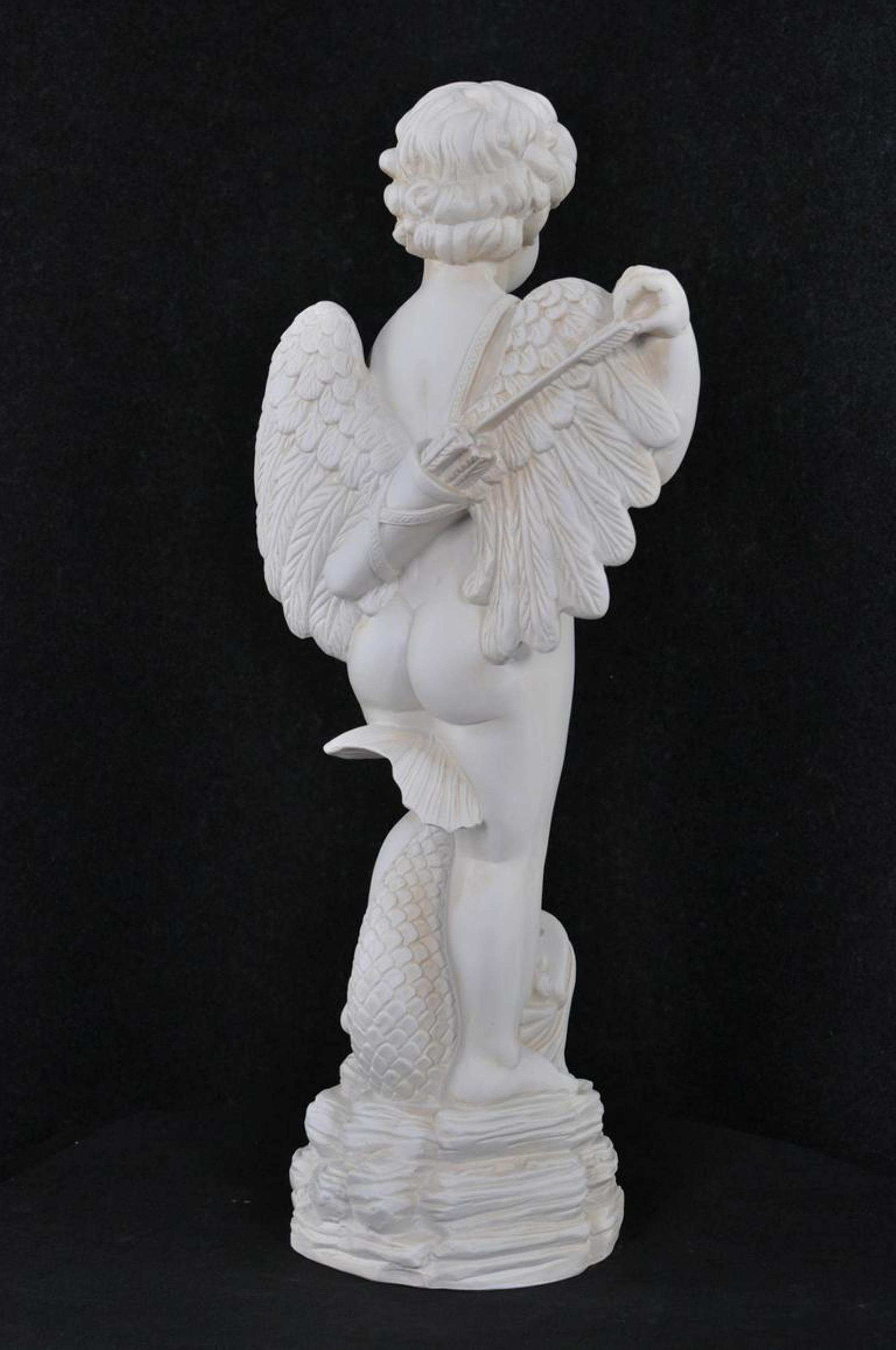 JVmoebel Skulptur Figur Skulptur Engel Amor Figuren Skulpturen 74,5cm ...