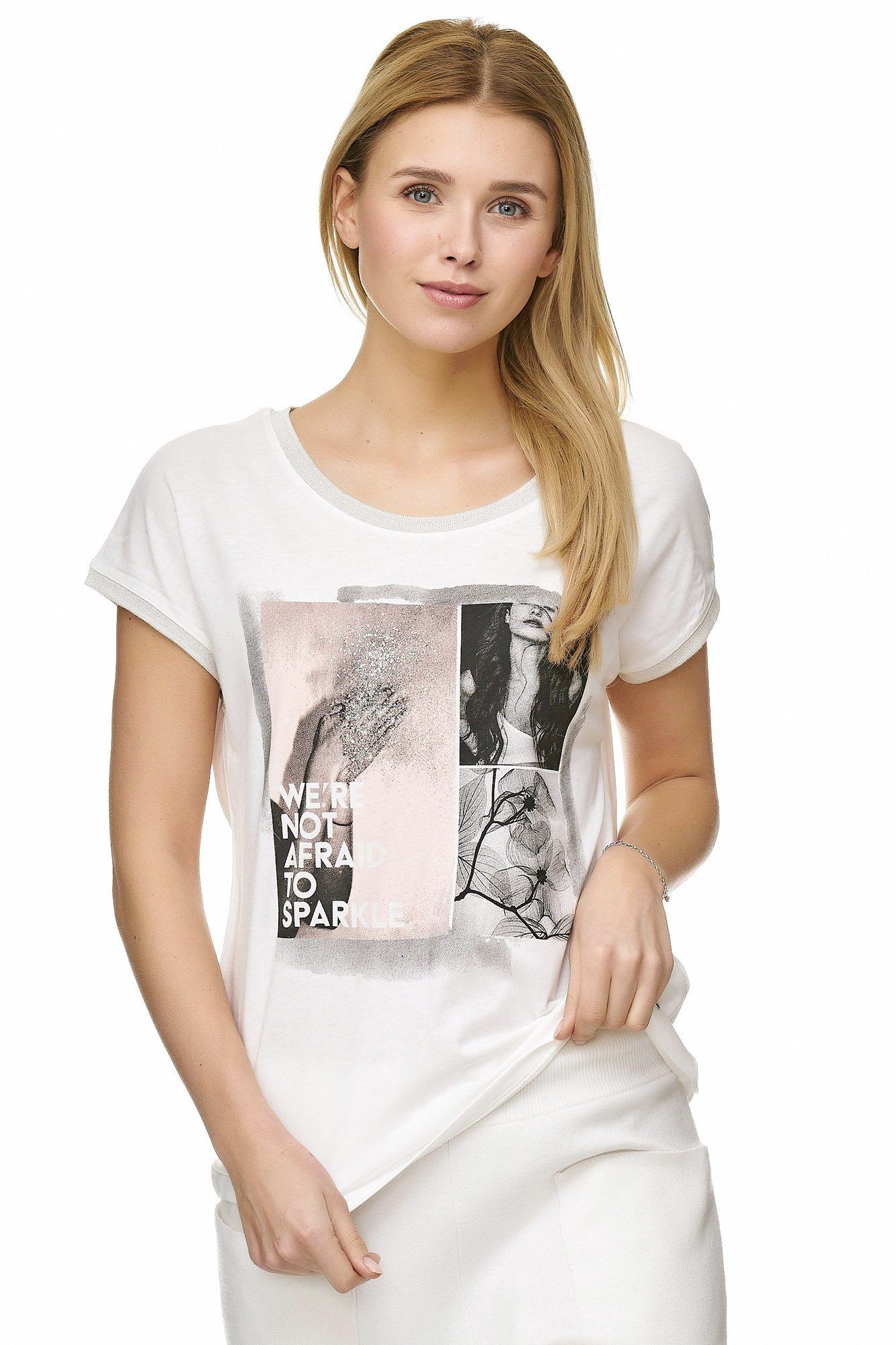 Decay T-Shirt mit lässigem Vintage-Print