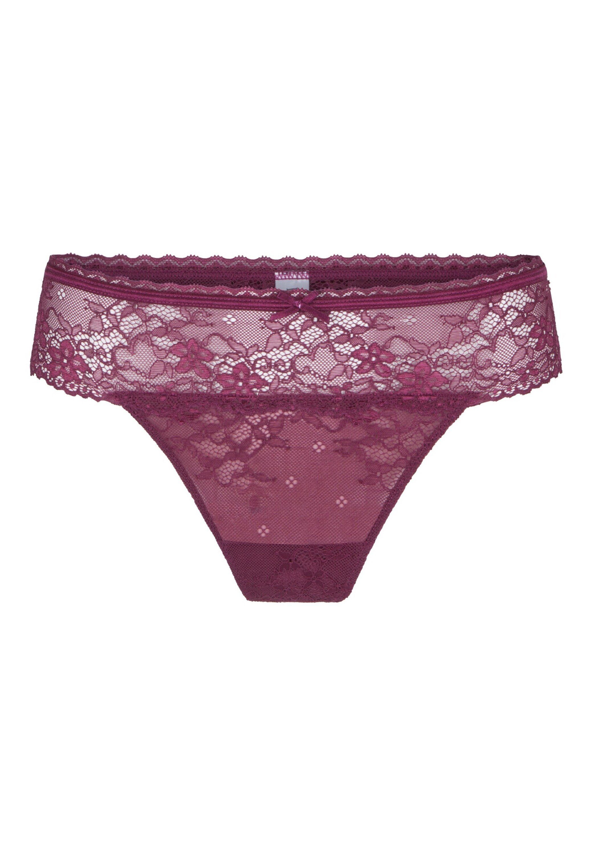 LingaDore String LingaDore Daily Lace String tawny port, Strukturierter Griff