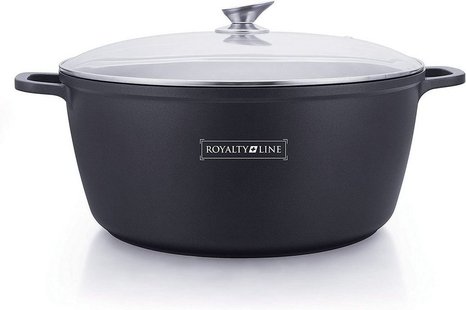 Royalty Line Kochtopf Kochtopf Aluguss Induktion Ø28cm Suppentopf