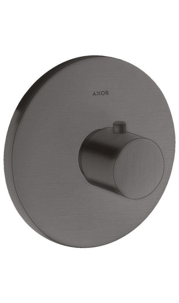 Hansgrohe Badarmatur Thermostat Axor Uno2 Unterputz Brushed Black Chrome