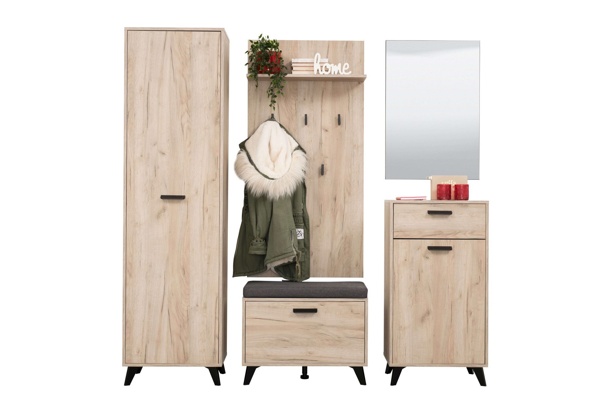 Inosign Garderoben Set Umbria Flurmöbel Dielenmöbel Breite 175 Cm