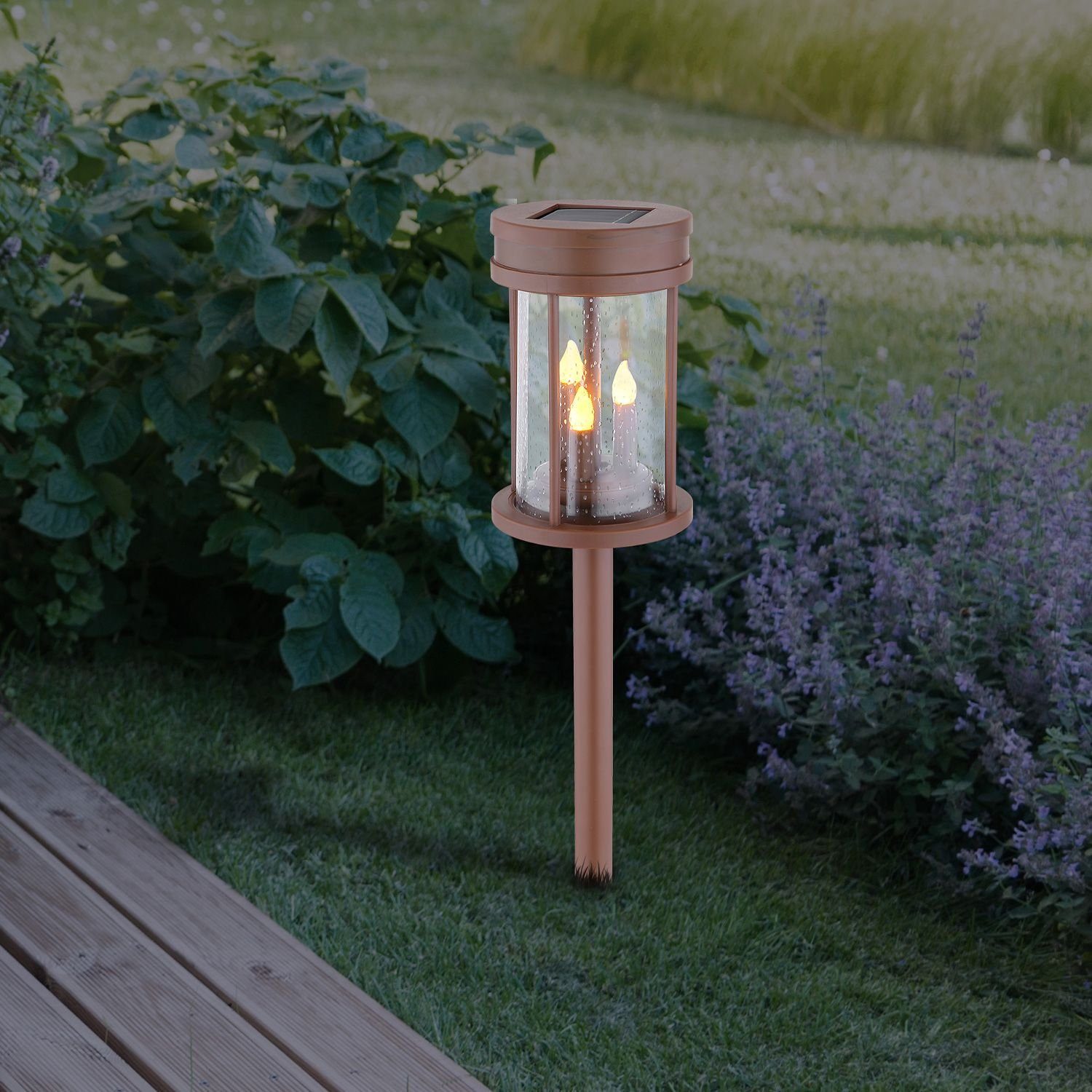 Globo Led Solarleuchte Globo Solarleuchte Garten Laterne 12cm