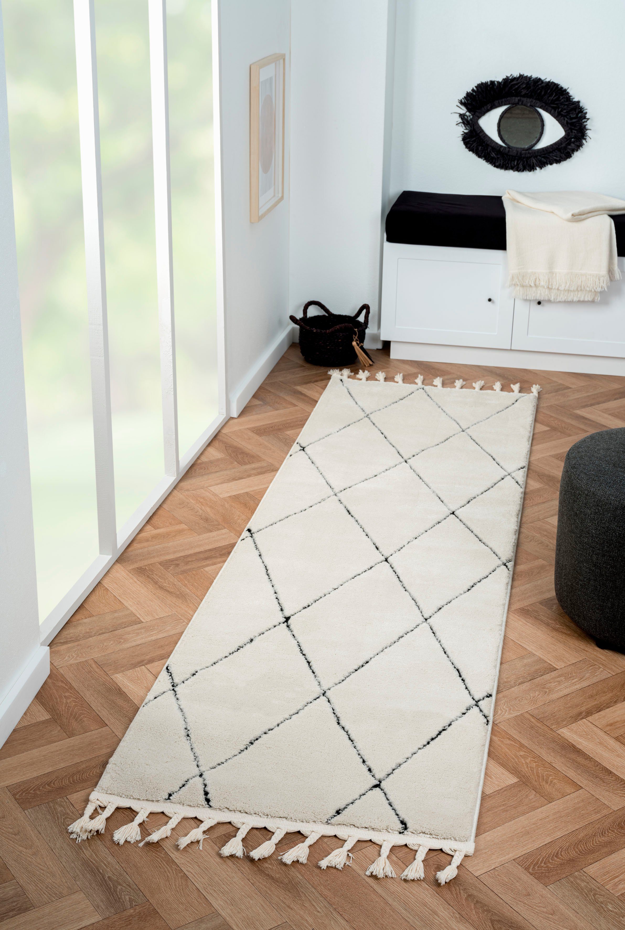 Myflair Möbel And Accessoires Hochflor Läufer Moroccan Pattern