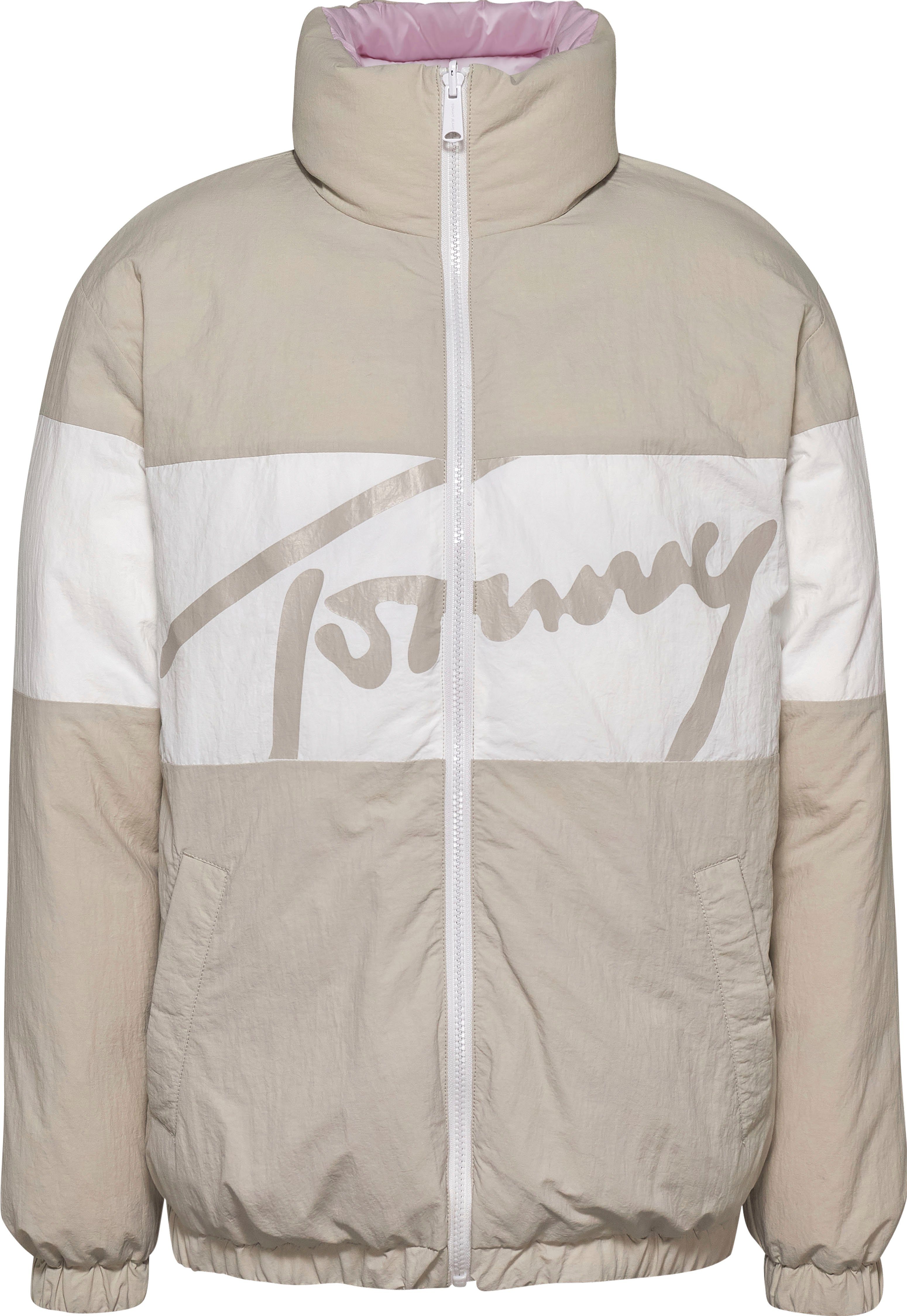 Tommy Jeans Outdoorjacke Tjw Reversible Signature Puffer Mit Tommy