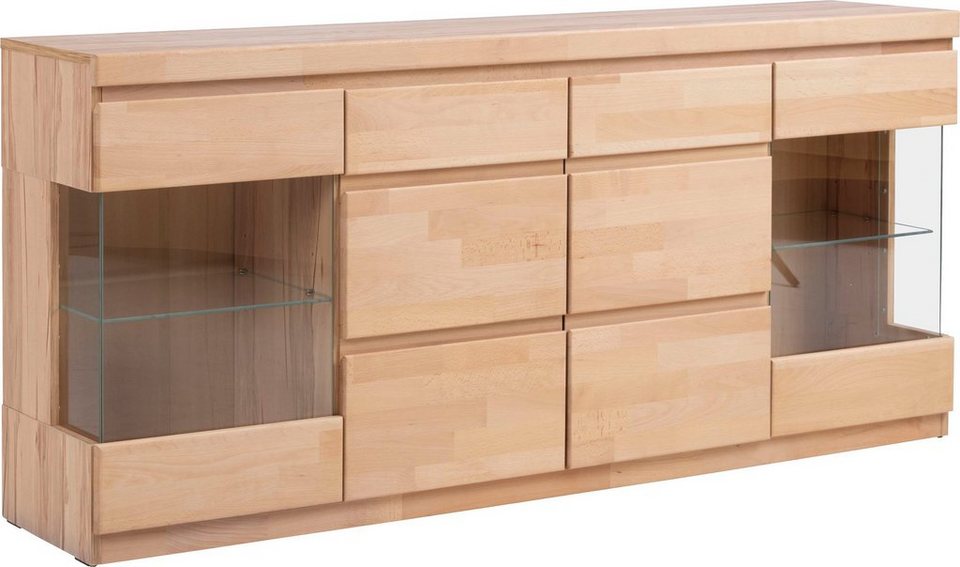 Woltra Sideboard Oslo Breite Ca 180 Cm Teilmassiv