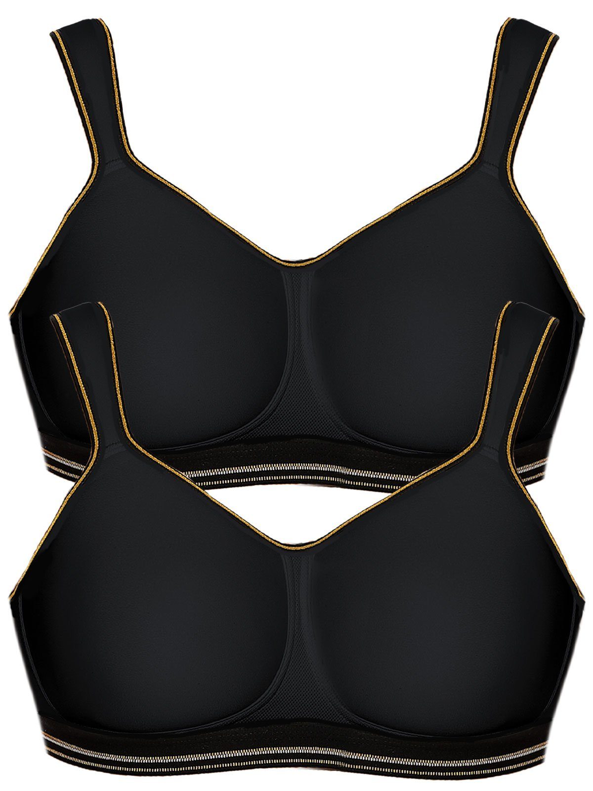 Viania Sport-BH 2er Pack Sport BH intense (Spar-Set, 2-tlg) nahtlos