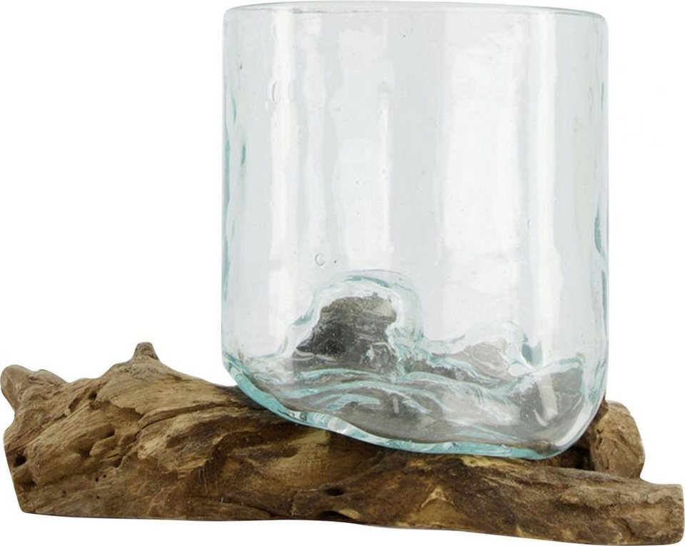 Dijk Dekofigur Dijk Wurzel Mit Glas 27 X 16 X 16 Cm