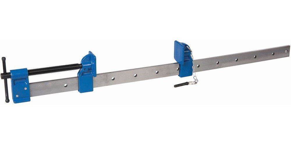 Silverline Zwinge Profi-Fugzwinge mit Anschlagschiene 900 mm, Schnell ...