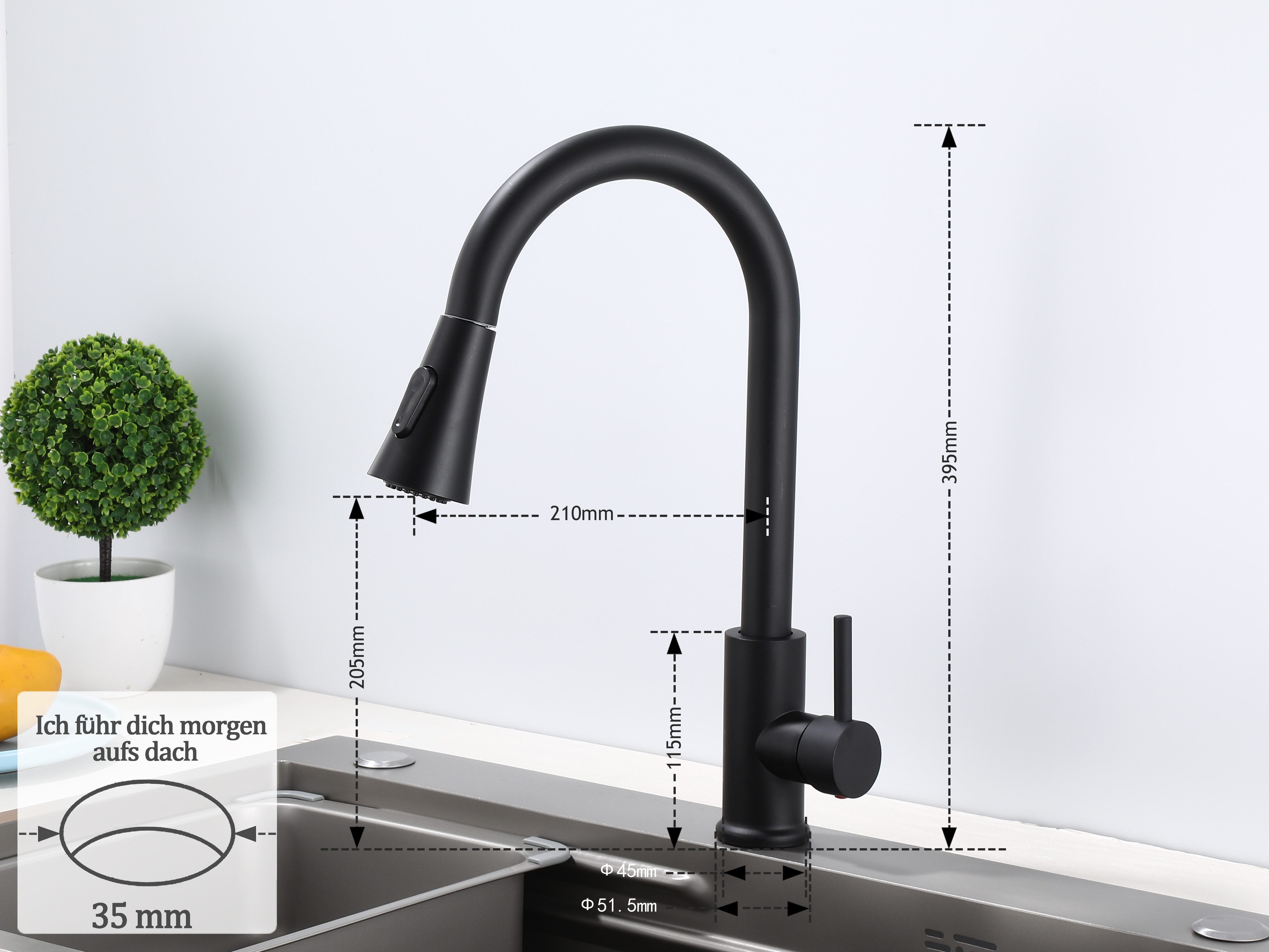 Homeline Granitspüle Cindy Granitspüle Küchenspüle Siphon Einbauspüle ...