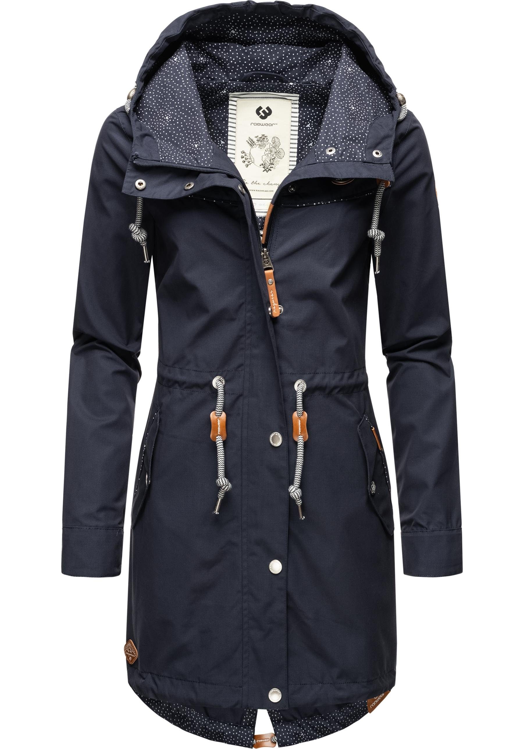 Ragwear Parka Canny Stylische Übergangsjacke Mit Großer Kapuze Online