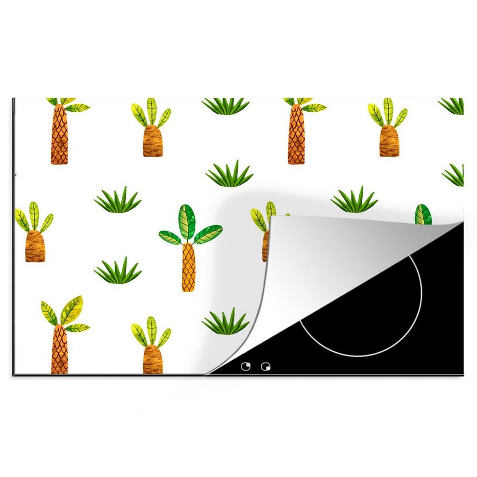 MuchoWow Herdblende-/Abdeckplatte Dschungel - Gras - Baum, Vinyl, (1 ... MuchoWow Herdblende-/Abdeckplatte Dschungel - Gras - Baum, Vinyl, (1 ...