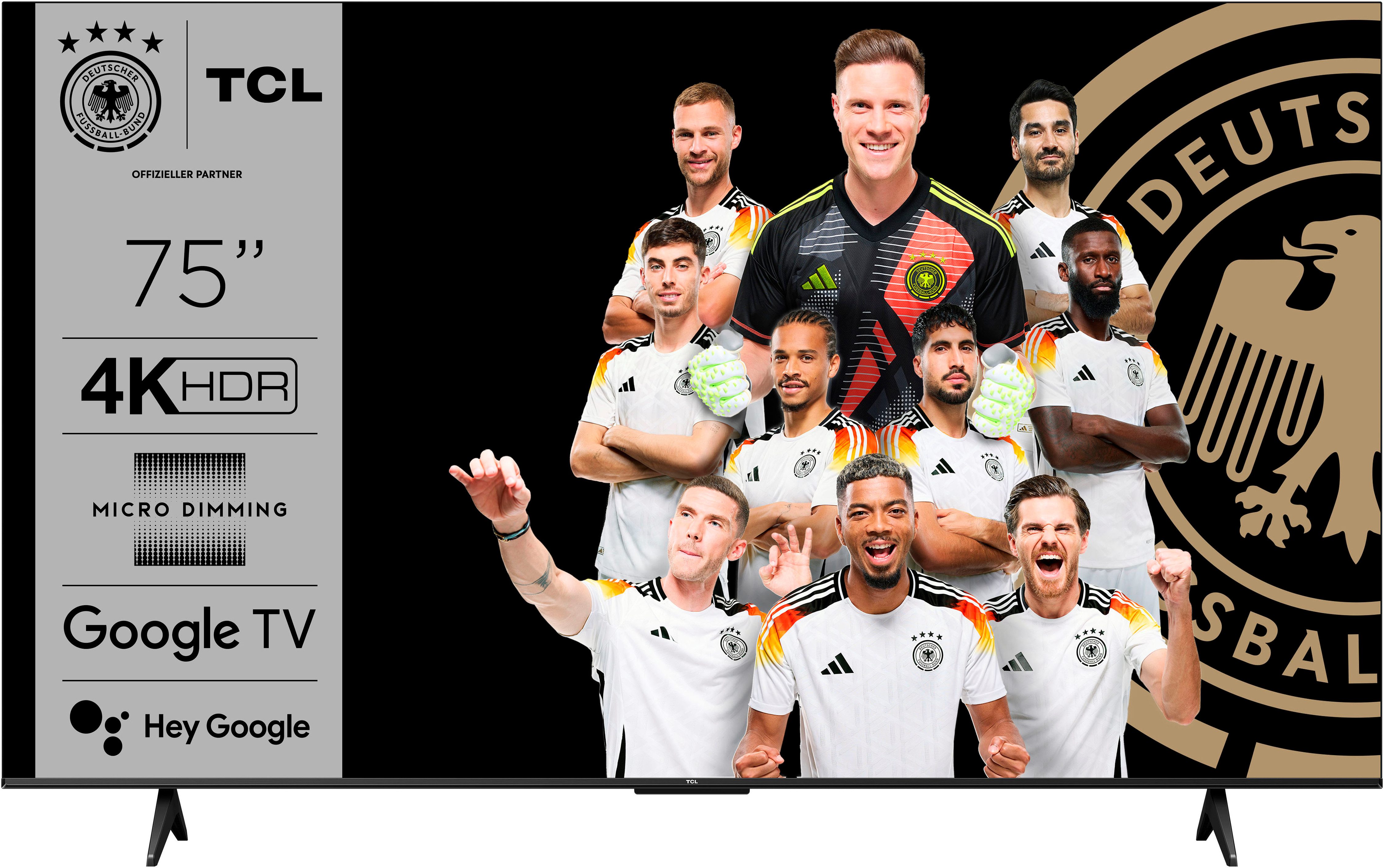 TCL 75V6BX1 LED-Fernseher (189 cm/75 Zoll, 4K Ultra HD, Google TV ...