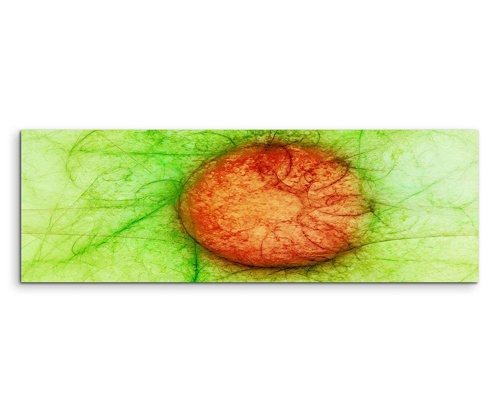 Sinus Art Leinwandbild Abstraktes Panoramabild 1141 150x50cm