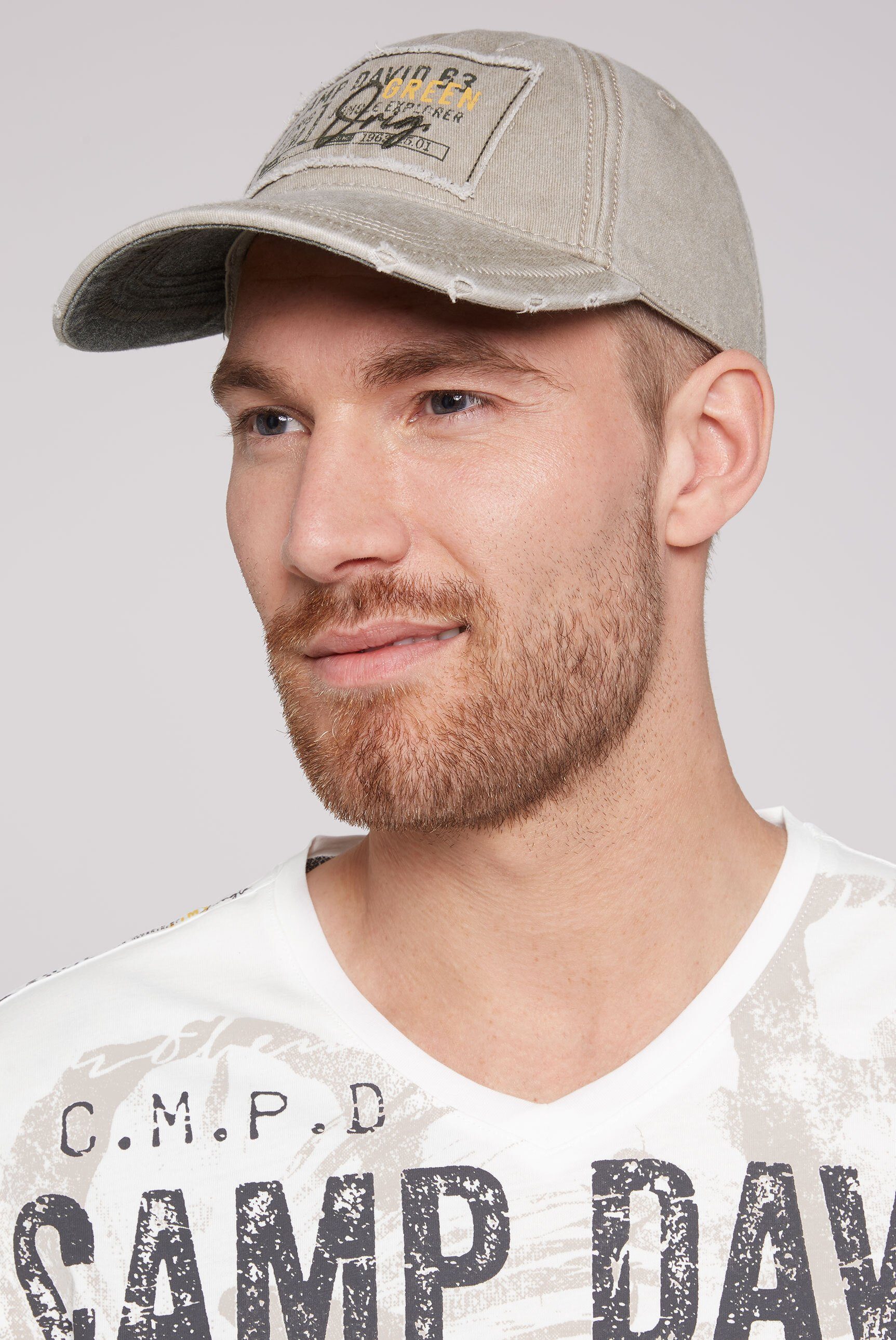 CAMP DAVID Baseball Cap mit Belüftungslöcher, Gestickte Belüftungslöcher