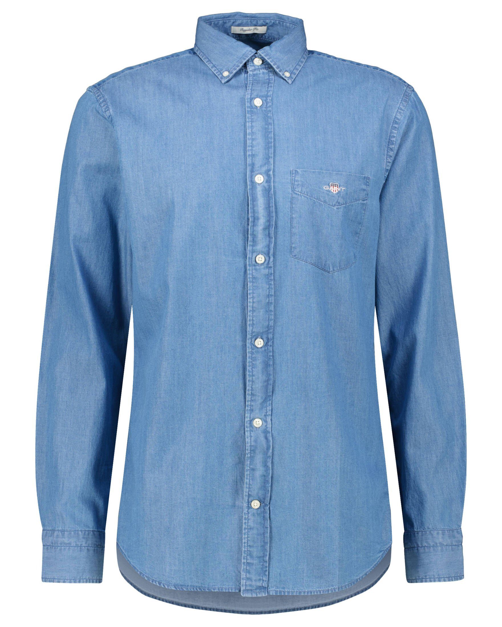 Gant Langarmhemd Herren Freizeithemd 1 Tlg