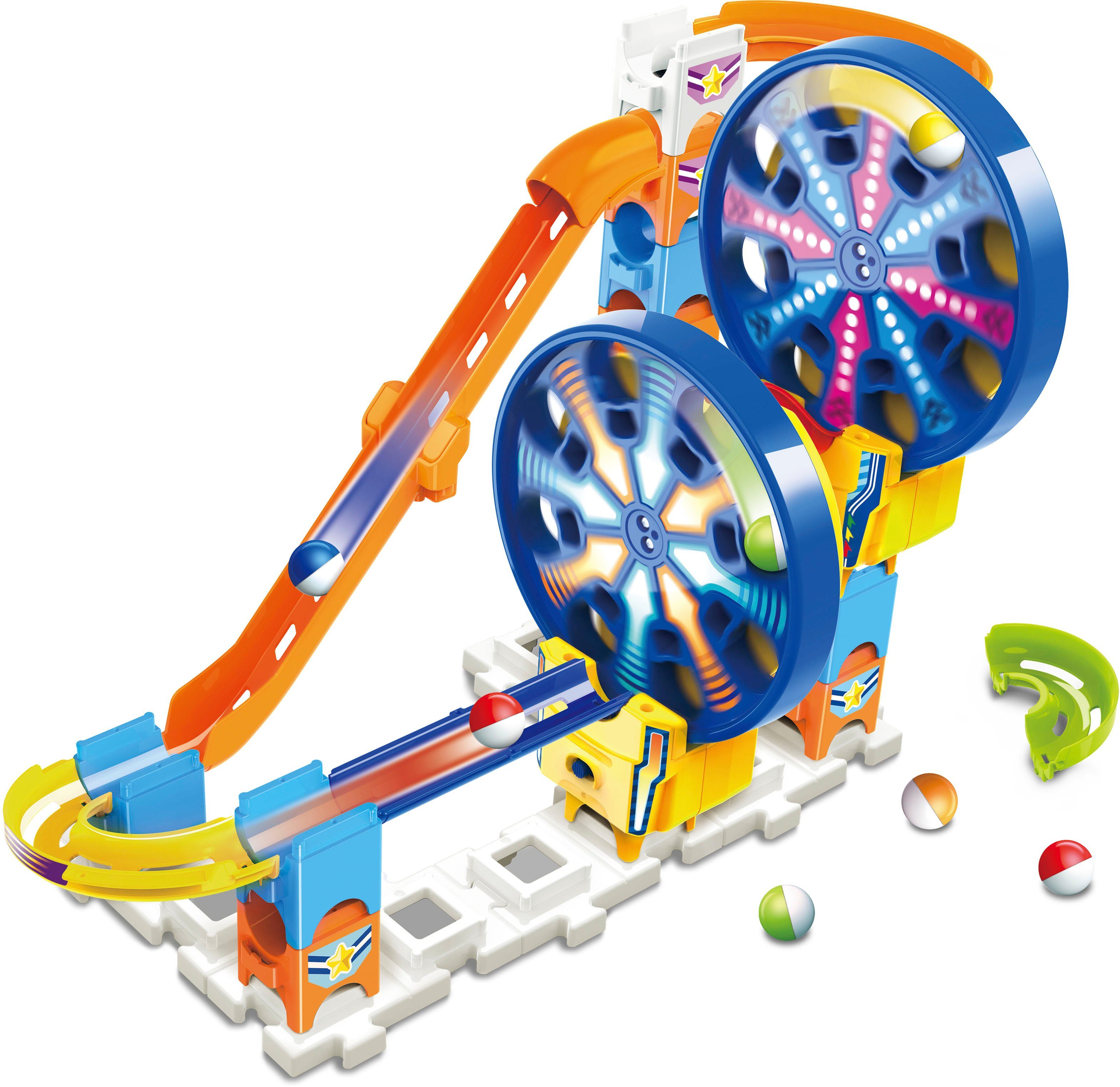 Vtech® Kugelbahn MarbleRush - Fun Fair Set M300 E, Murmelbahn