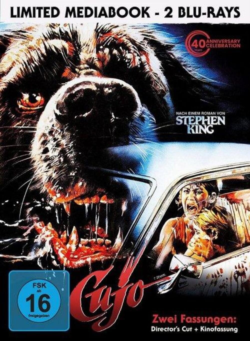 Blu-ray Stephen Kings Cujo, Verlag: Indeed Film