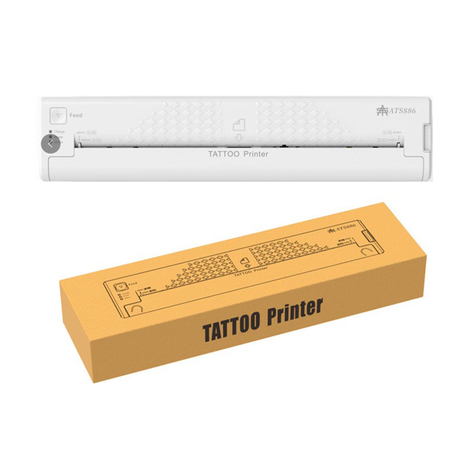 Refttenw Bluetooth Schablonendrucker, Schablonen Transferdrucker Mini ...