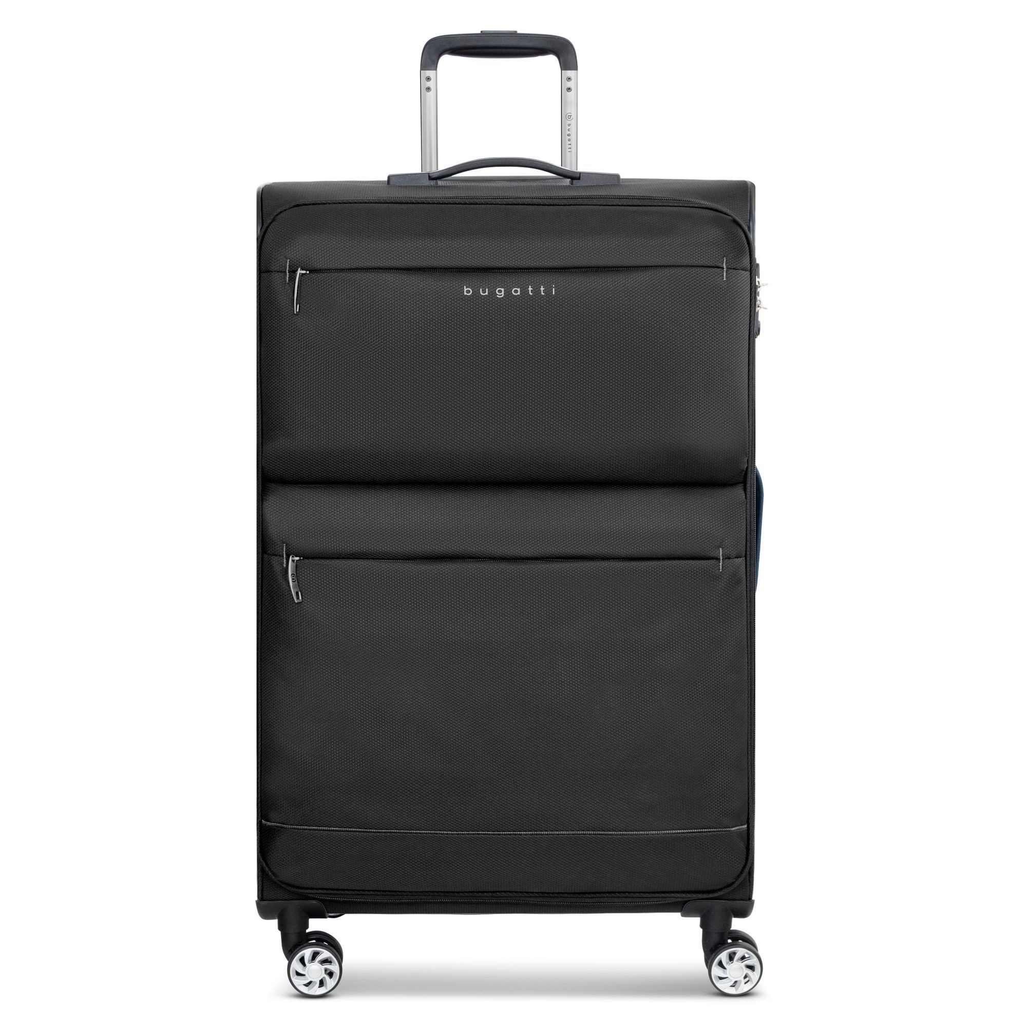 Bugatti Weichgepäck Trolley Go Light Soft 4 Rollen Polyester