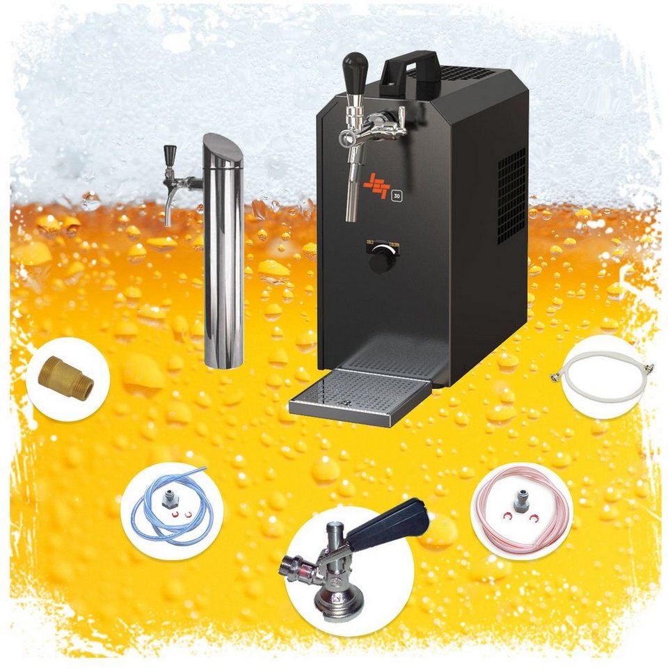 Ich Zapfe Bierzapfanlage Untertheken Komplett Set Zapfanlage Jet 30k