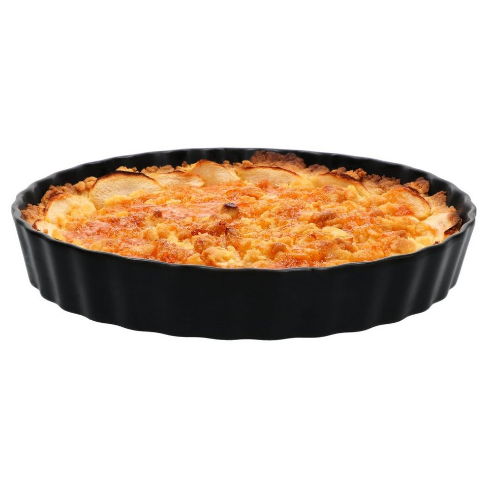 Mambocat Quicheform Kuchenform Nero Schwarz Ø255cm Quiche Backform