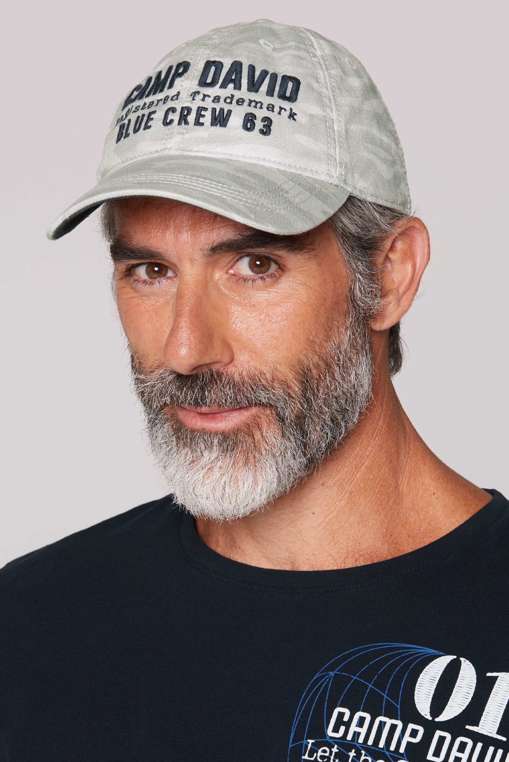CAMP DAVID Baseball Cap mit Klett-Verschluss, Klettverschluss mit Print ...