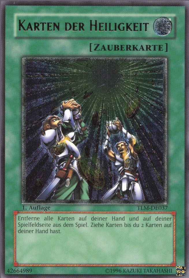 Recollectibles Sammelkarte Yugioh Karte Karten Der Heiligkeit V 2