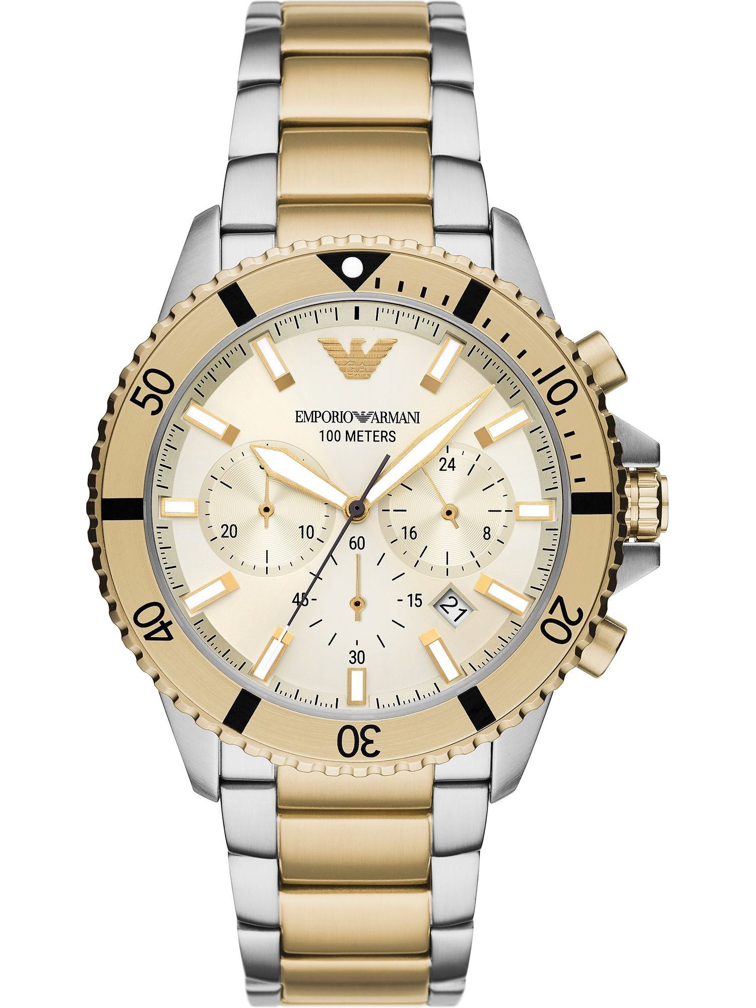 Emporio Armani Chronograph, Quarzuhr, Armbanduhr, Herrenuhr ...