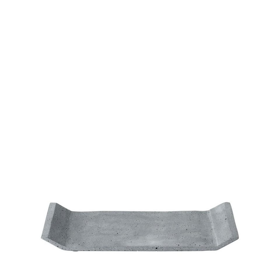 Blomus Dekotablett Moon Tablett Dekoablage Dark Grey Ablage 30 X 125