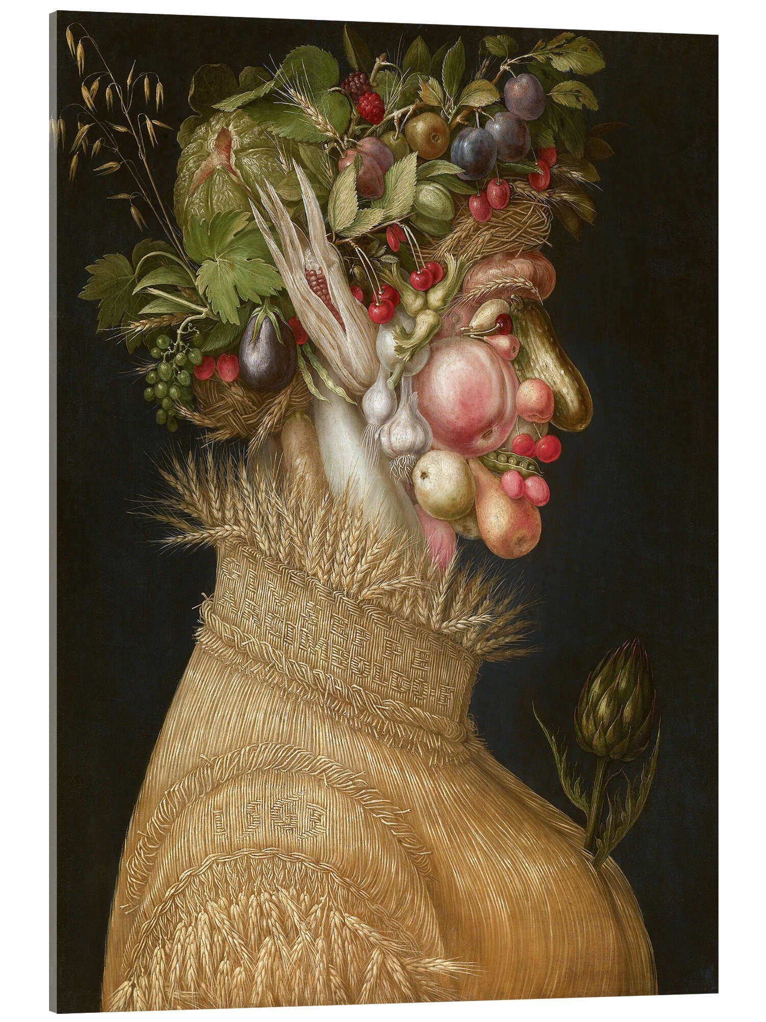 Posterlounge Acrylglasbild Giuseppe Arcimboldo Der Sommer 1563
