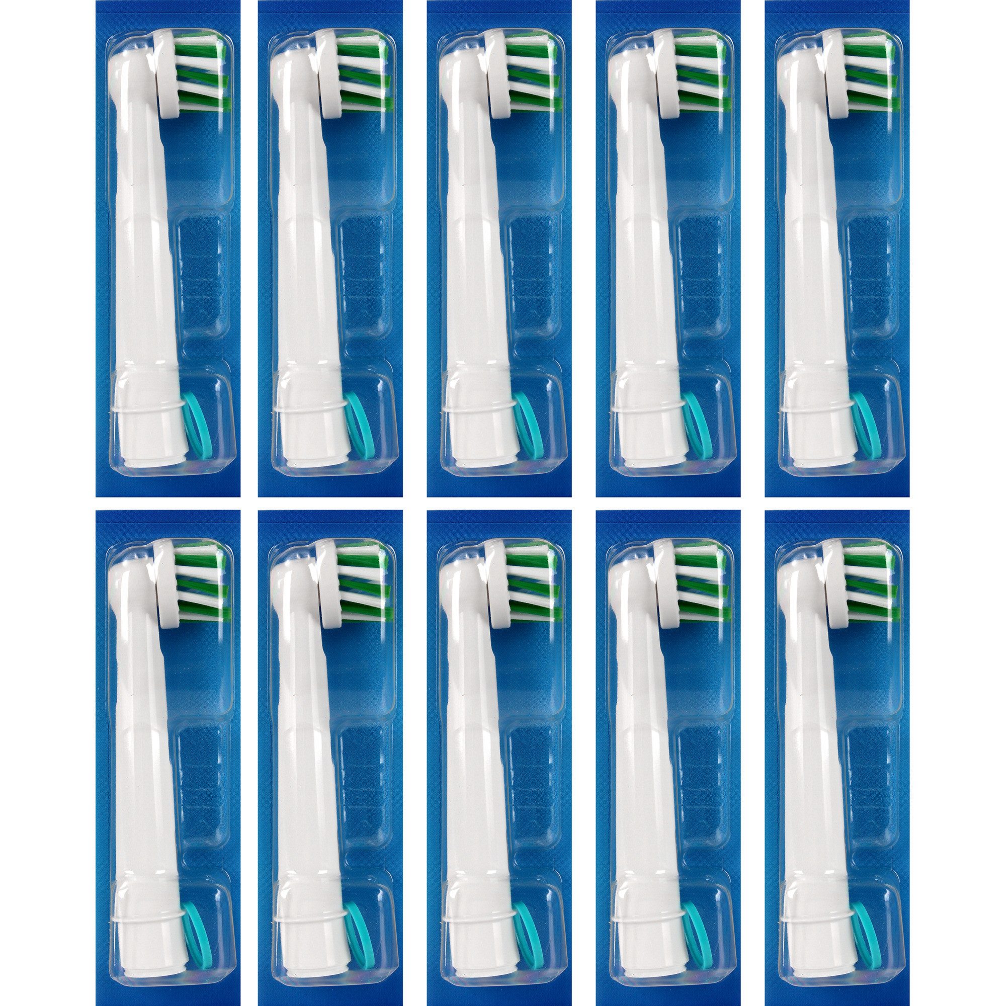 Oral-B Elektrische Zahnbürste Oral-B Oral-B Pro CrossAction Aufsteckbürsten, Packungsinhalt: 10 ...