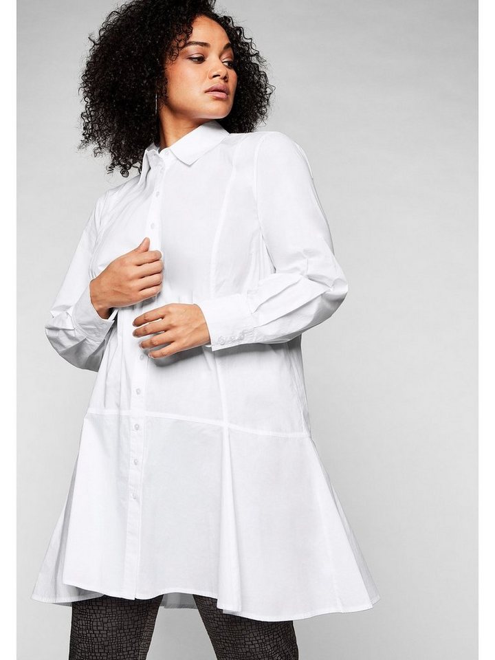 Sheego Longbluse Große Größen Mit Ausgestelltem Saum