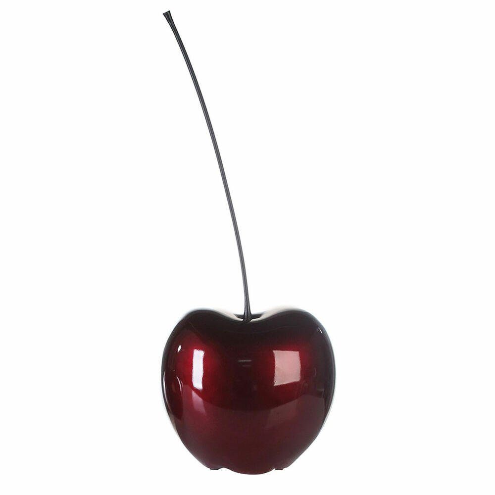 GILDE Dekoobjekt Kirsche Celebration Weinrot H 40 cm, Kirsche ...