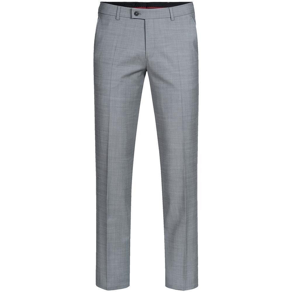 GREIFF Anzughose Greiff Corporate Hose Herren Modern WITH 37.5® Hellgrau