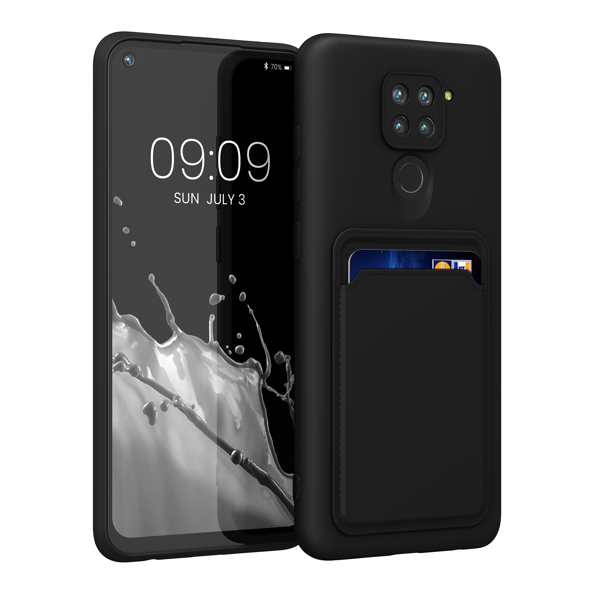Kwmobile Handyhülle Hülle Für Xiaomi Redmi Note 9 Handyhülle Mit Fach