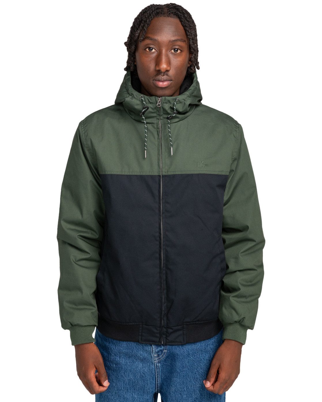 Element Kurzjacke (1-St), Ton-in-Ton-Nähte