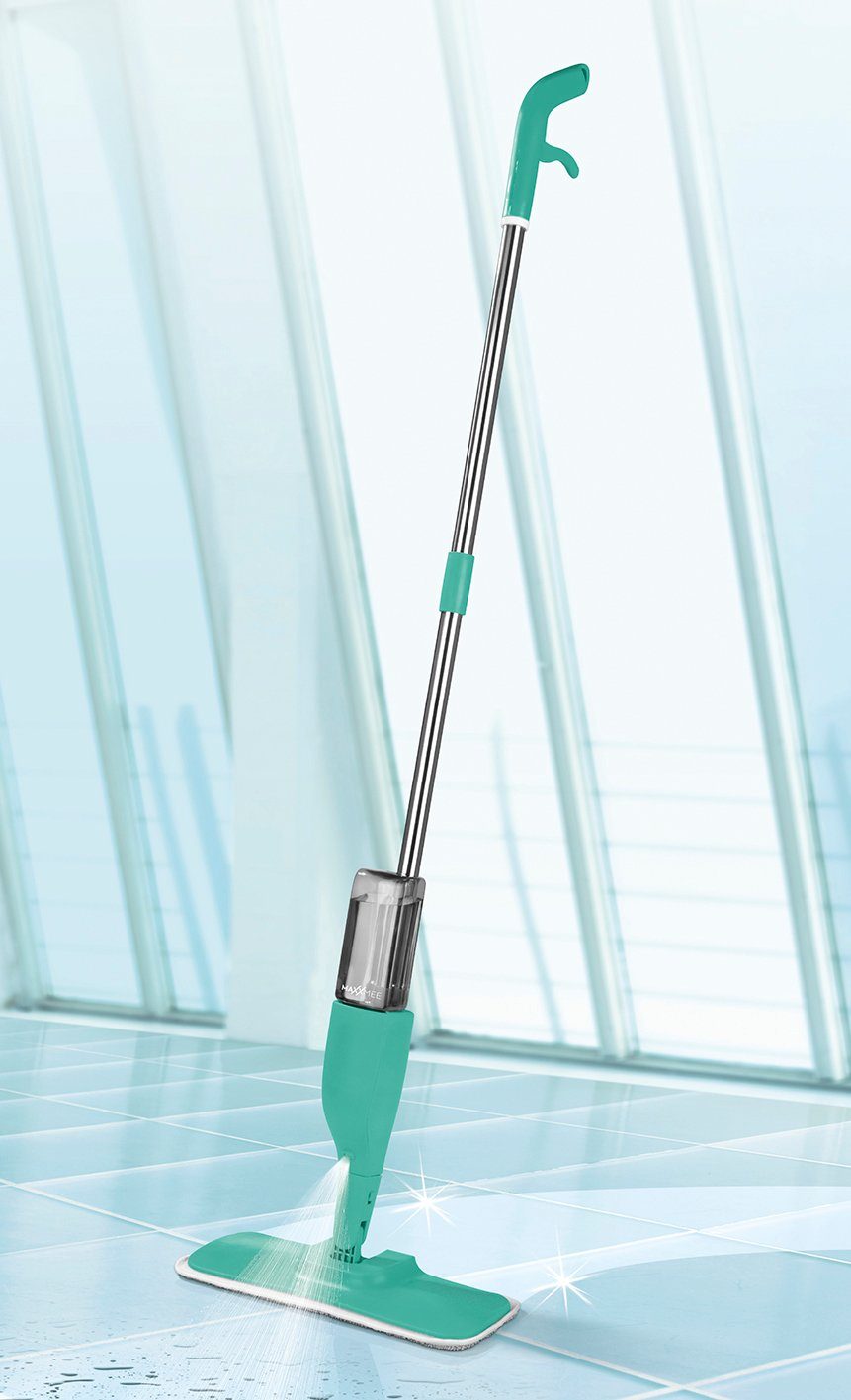 MAXXMEE Wischmopp, Spray-Mopp 380ml türkis