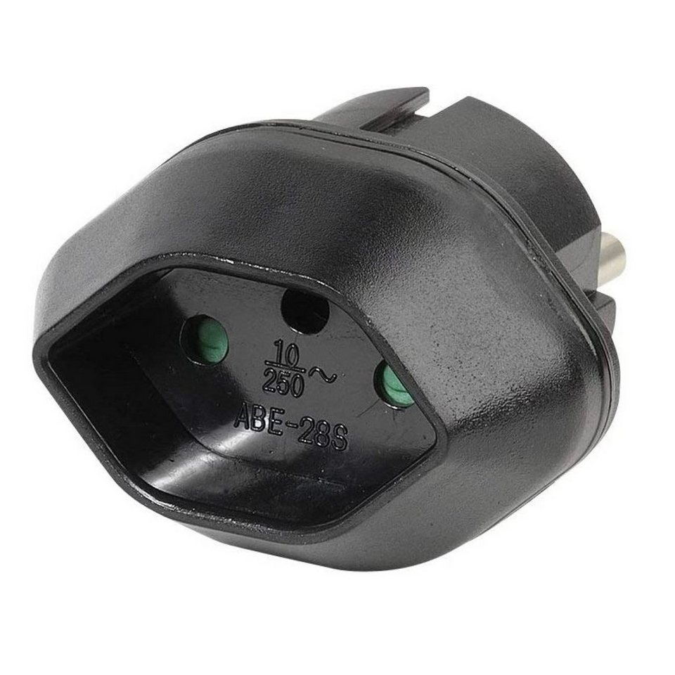 Vivaco Strom Netz-Stecker CH Schweiz auf Schuko-Stecker Netzkabel ... Vivaco Strom Netz-Stecker CH Schweiz auf Schuko-Stecker Netzkabel ...