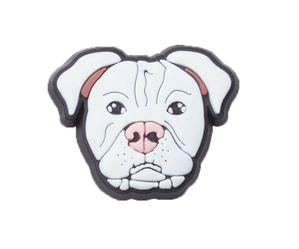 Crocs Schuhanstecker Jibbitz Charm - White Pitbull - 10009451 (1-tlg)